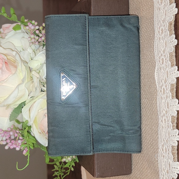 Prada | Bags | Authentic Prada Nylon Wallet | Poshmark